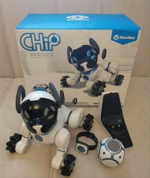 Интерактивная игрушка робот собака WowWee CHiP