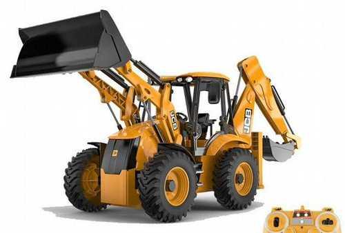 Р/у экскаватор-погрузчик DE JCB 4CX 1:20- E589-003