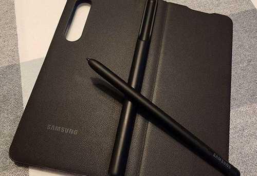 Чехол Samsung Z fold 3 со стилусом оригинал