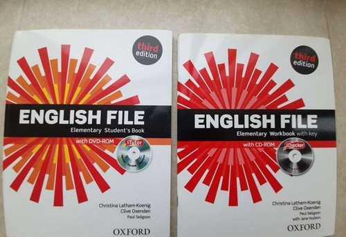 Комплект English File Elementary 3rd edition