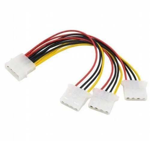 Переходник питания Molex 4-контактный IDE 1-в-3 блок питания Molex IDE Y