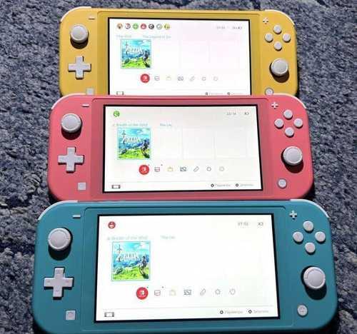 Nintendo switch lite прошитые приставки