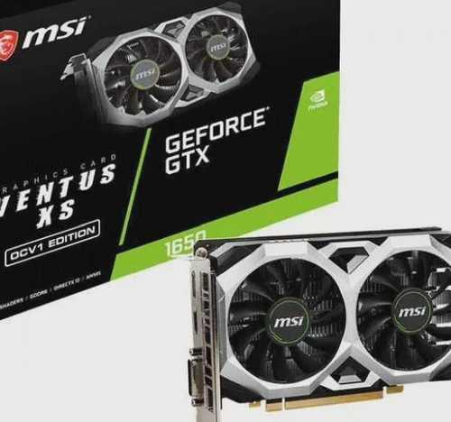 Видеокарта Msi GTX 1650 D6 ventus XS OCV1