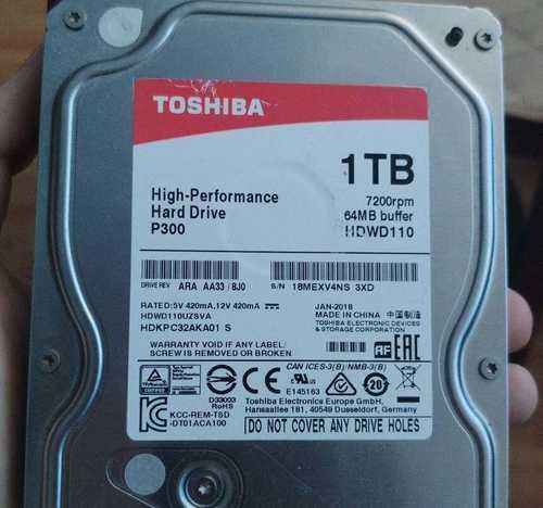 Жесткий диск Toshiba