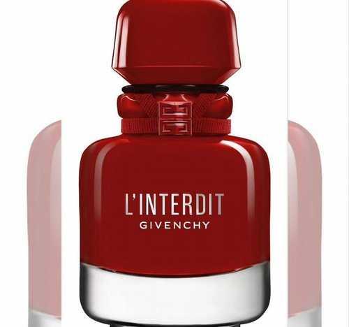 Духи givenchy linterdit rouge ultime