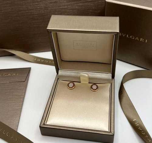 Серьги Bvlgari с бриллиантами