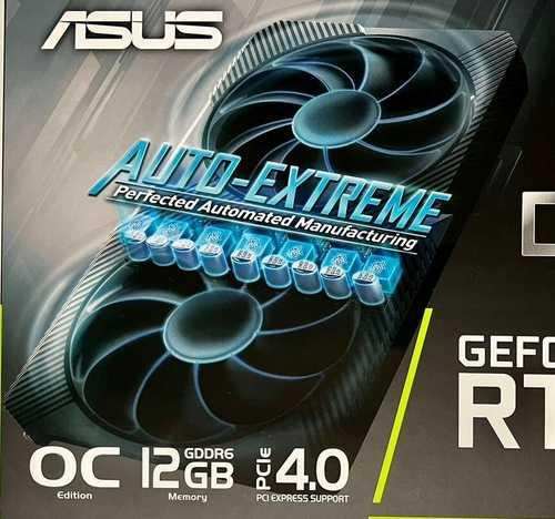 Видеокарта asus GeForce RTX 3060 Dual OC Edition