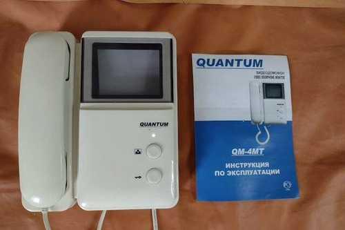 Видеодомофон Quantum Qm-4mt ч/б