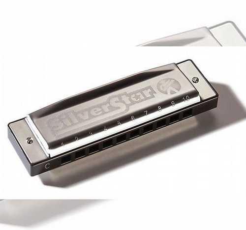 Hohner Silver Star C диатоническая губная гармони