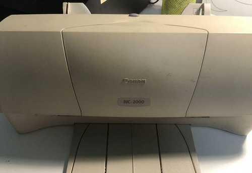 Принтер canon bjc 2000