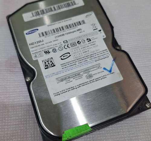 Samsung 3.5 120gb в отл.состоянии