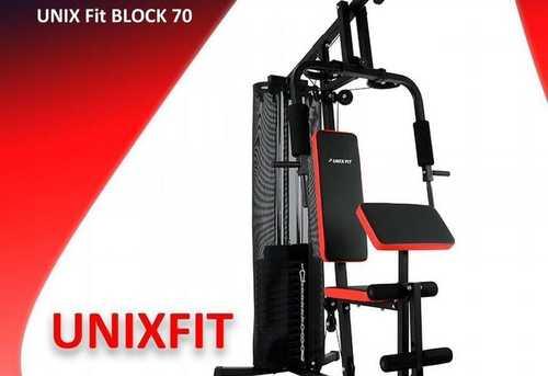Силовой комплекс unix Fit block 70 кг новый