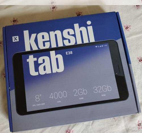 Новый Kenshi Tab E38 8" 2Gb Оперативки