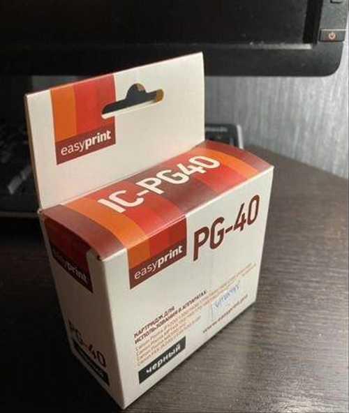 Картридж Canon PG-40 (2 шт)