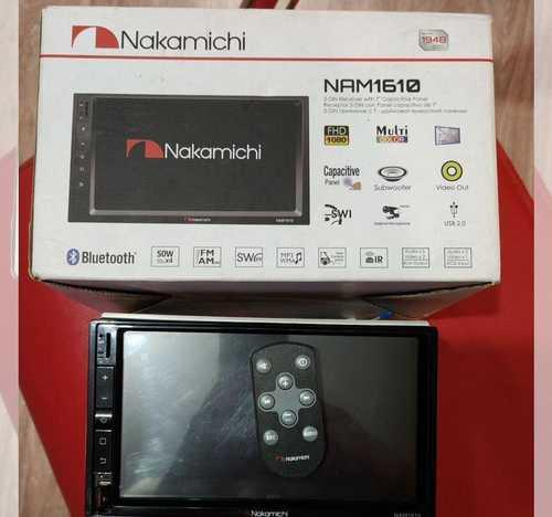 Автомагнитола 2din nakamichi nam 1610