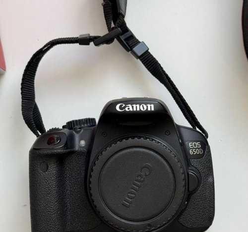 Фотоаппарат Canon eos 650d body