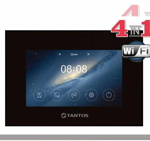 Tantos Marilyn HD Wi-Fi IPS(black) VZ Сопряженный видеодомофон