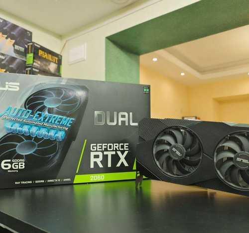 Видеокарта Asus RTX 2060 Dual EVO