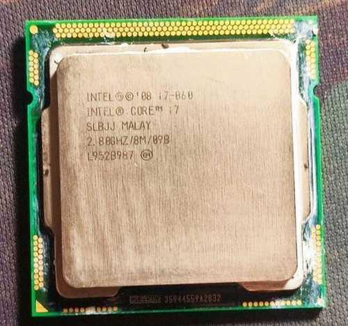 Процессор intel core i7-860 2.80 GHz