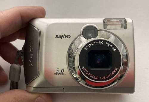 Компактный фотоаппарат sanyo s5, рабочий