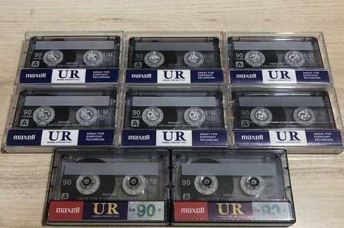 Аудиокассеты Maxell UR90 новые Япония