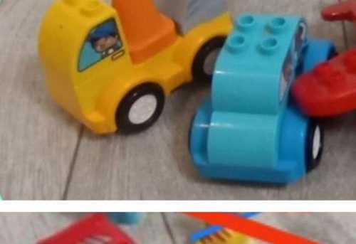 Lego duplo эвакуатор, машинка и Маккуин