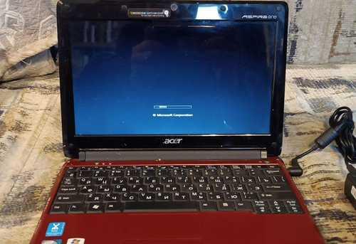 10.1" Acer Aspire One ZG8, 250 ГБ, Atom N270, RAM 2 ГБ, Intel GMA 950