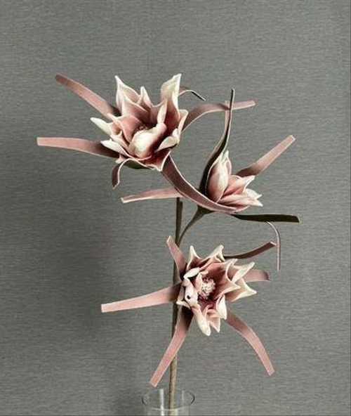 Цветок искусственный из фоамирана new