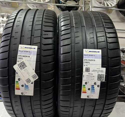 Michelin Pilot Sport 5 245/40 R19 и 275/35 R19 100Y