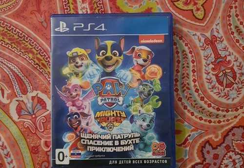 Игра для PS4 Щенячий патруль Paw patrol