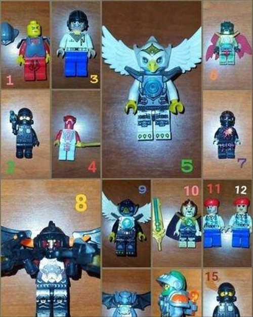 Lego ninjago, city, chima (chimo), nexo knights