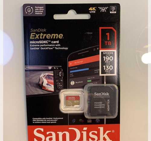 Карта памяти Sandisk Extreme MicroSD 1TB