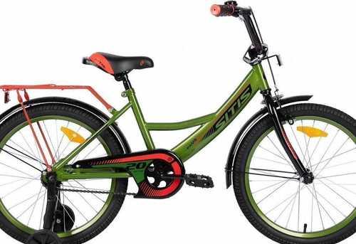 Велосипед sitis pams 20" (2023) Green Vol1273