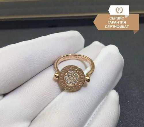 Кольцо Bulgari из розового золота