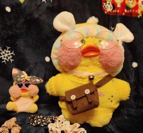 Мягкие игрушки Утка Лалафанфан