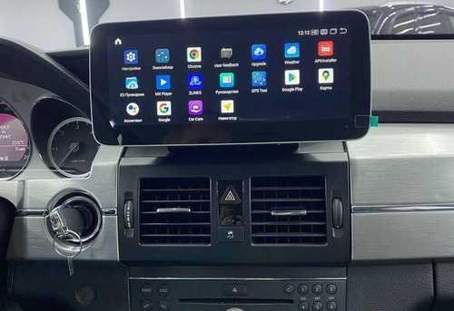 Магнитола Mercedes GLK Android 12 8/128GB