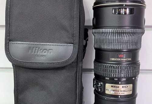 М86 Объектив Nikon ED AF-SVR-nikkor 70-200mm