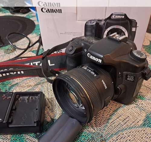 Зеркальный фотоаппарат Canon 40d body (без объекти