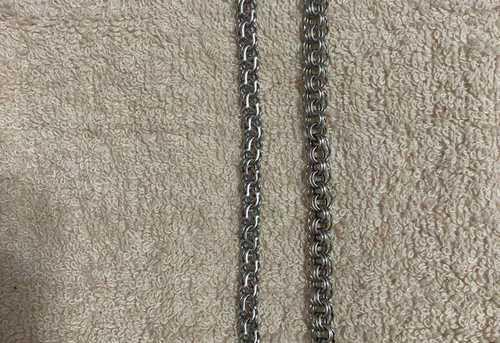 Серебряные цепи и браслеты