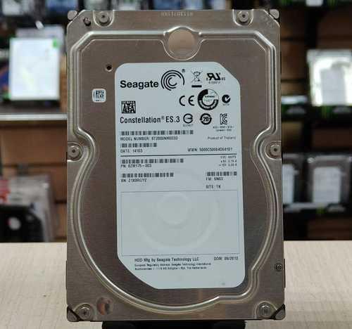 Жесткий диск 2 Тб/3.5"/7200/Seagate/ST2000NM0033/Т