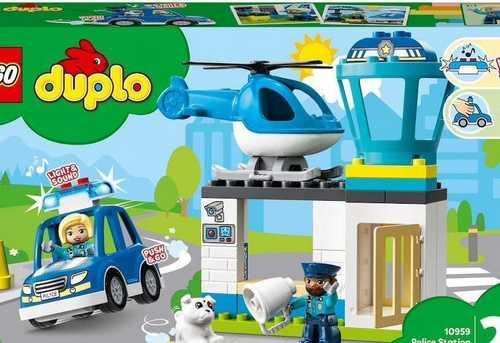 Lego Duplo Полицейский участок и вертолёт