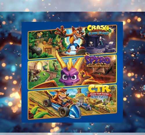 Crash   Spyro Triple Play Bundle PS4 PS5