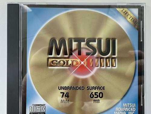 Mitsui Gold CD-R золото. Болванка, диск