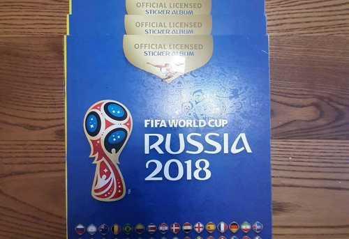 Альбом для наклеек panini world cup Russia 2018