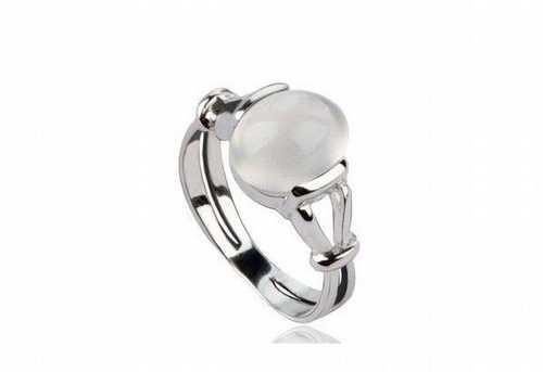 Серебряное кольцо Беллы с лунным камнем (Сумерки)