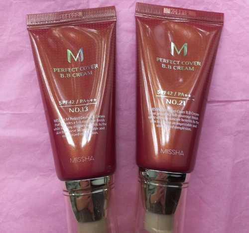 Missha M Perfect Cover BB Cream 50ml SPF42 13 и 21