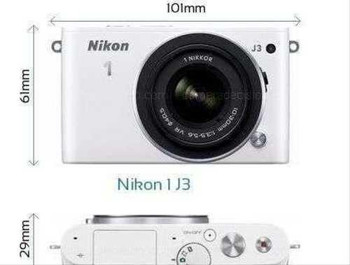 Nikon 1 j3 body