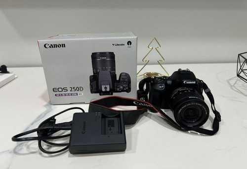 Зеркальный фотоаппарат Canon eos 250d kit