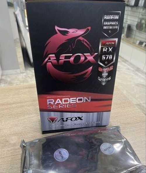 Видеокарта afox AMD Radeon RX570 8Gb