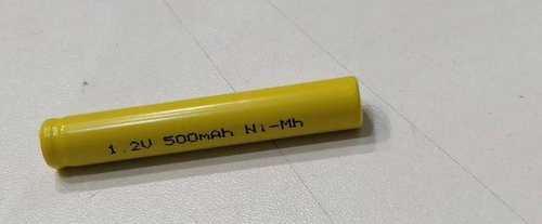 Аккумулятор ET H-5/4aaaa500 (1.2В, 500мАч, Ni-Mh)